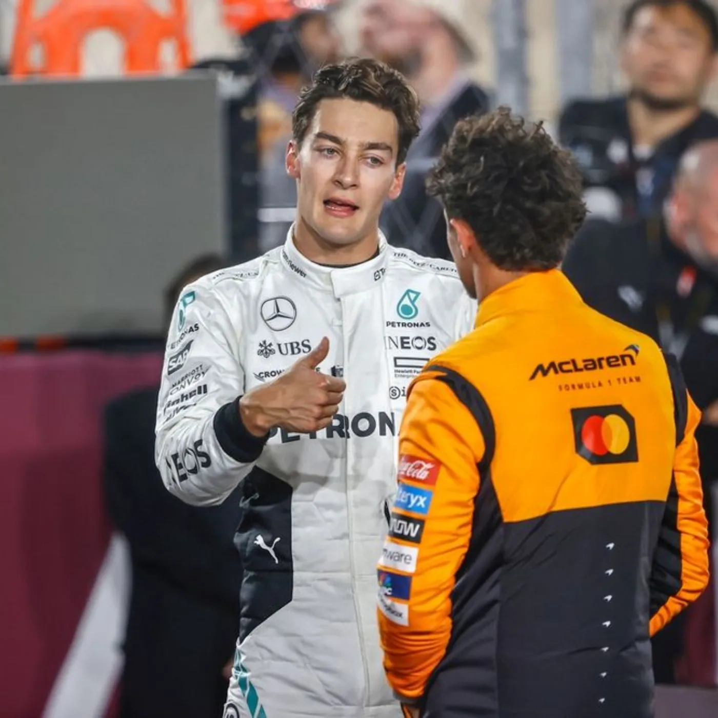 “Mystery at Caesars Palace: Brad Pitt and George Russell ‘locked up’ to ...