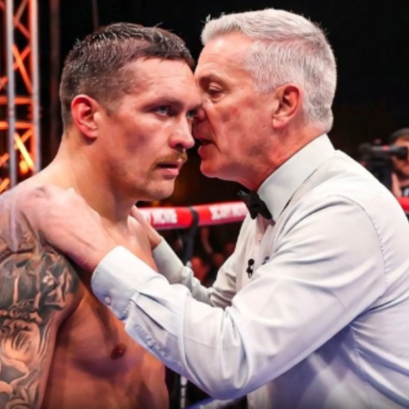 Anthony Joshua revealed a recording of a conversation between Oleksandr ...